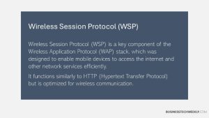 Understanding Wireless Session Protocol (WSP) - Businesstechweekly.com